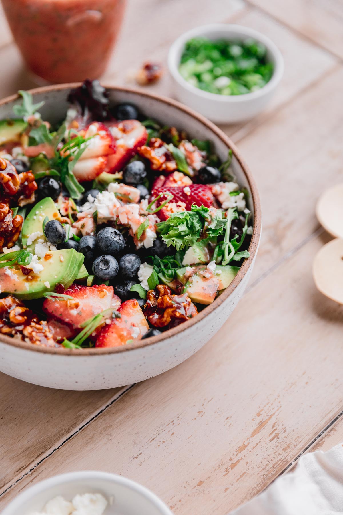 Strawberry Summer Salad - In Krista's Kitchen//delicious meals and ...