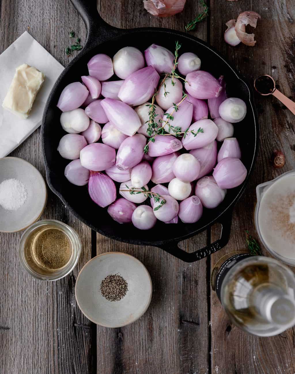 Glazed Shallots - In Krista's Kitchen