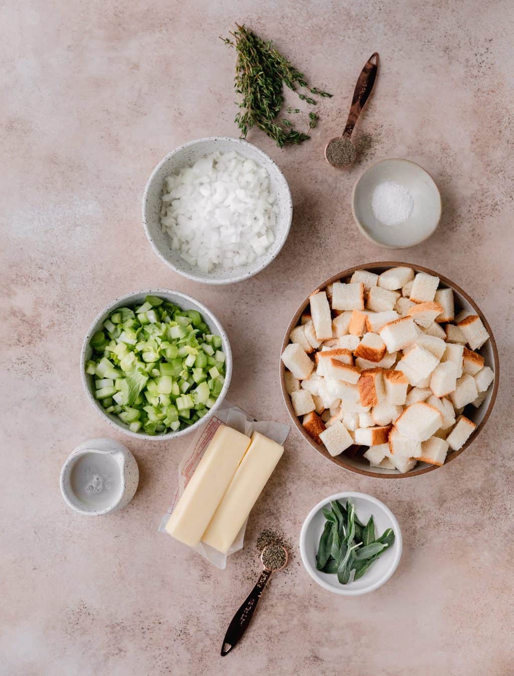 Traditional Bread Stuffing - In Krista's Kitchen