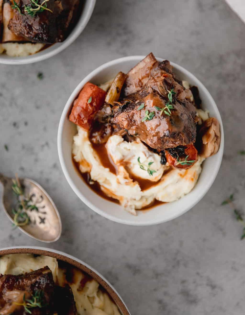 Red Wine Braised Short Ribs - In Krista's Kitchen