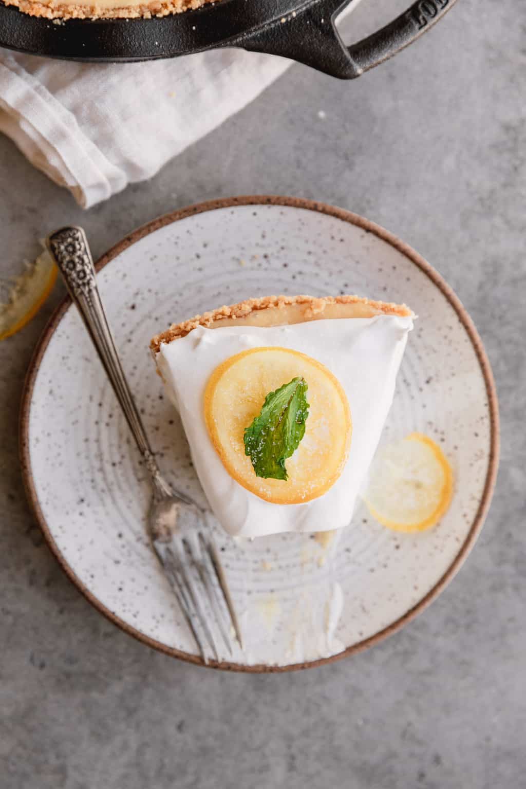Creamy Lemon Pie Recipe - In Krista's Kitchen