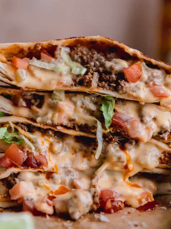 Taco Bell Cheesy Gordita Crunch (Copycat Recipe) - In Krista's Kitchen