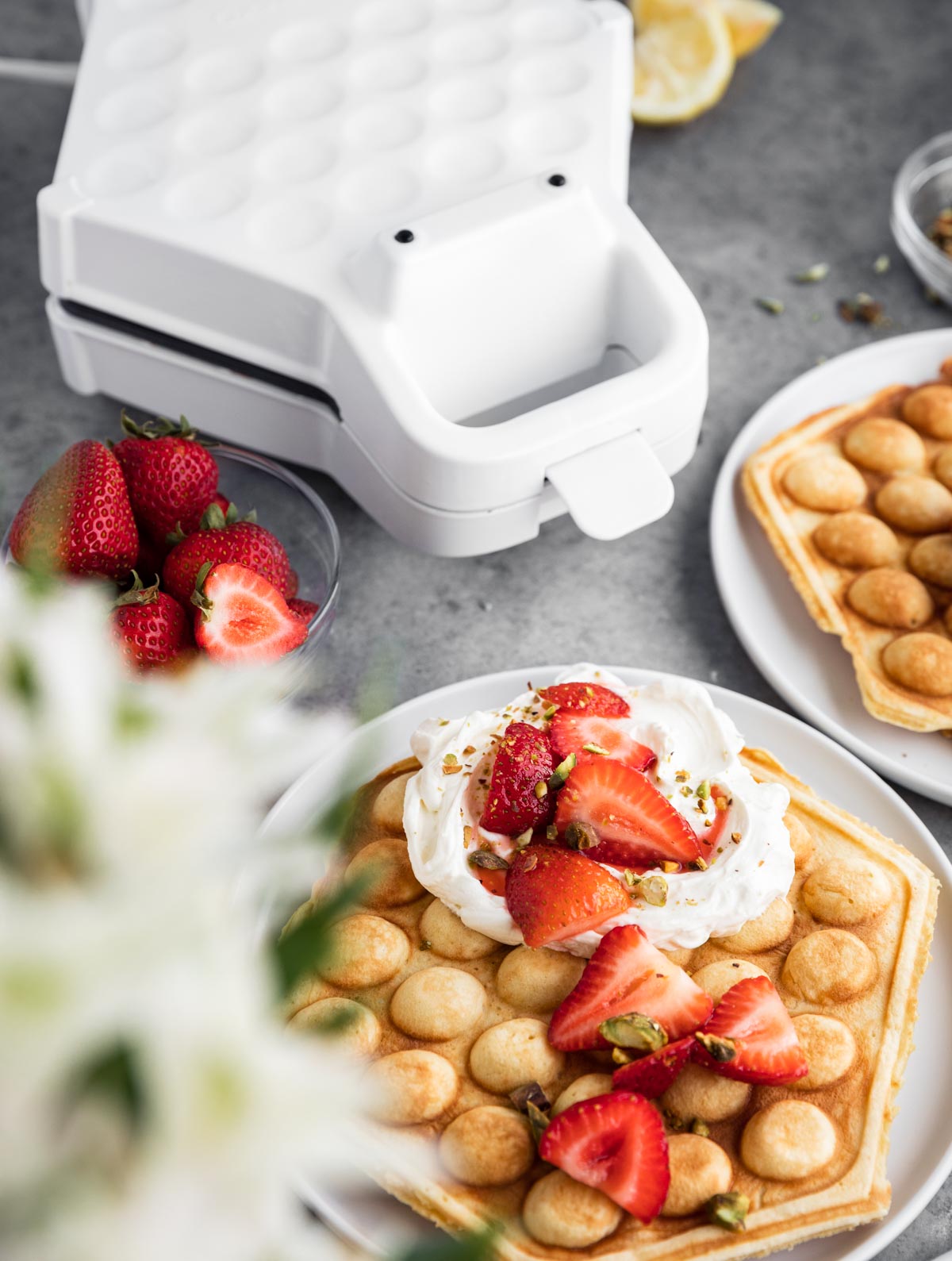 Homemade Bubble Waffle - In Krista's Kitchen