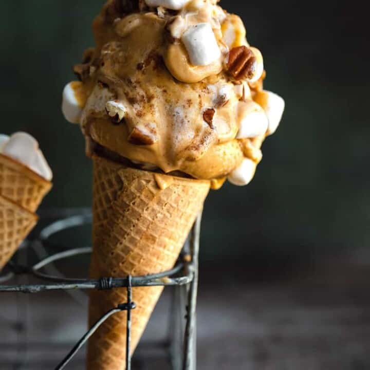 Homemade Sweet Potato Ice Cream - In Krista's Kitchen