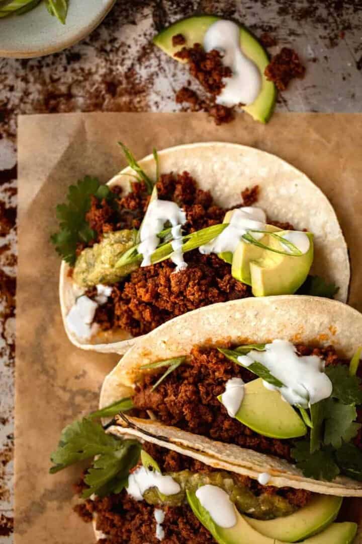 Best Chorizo Tacos - In Krista's Kitchen