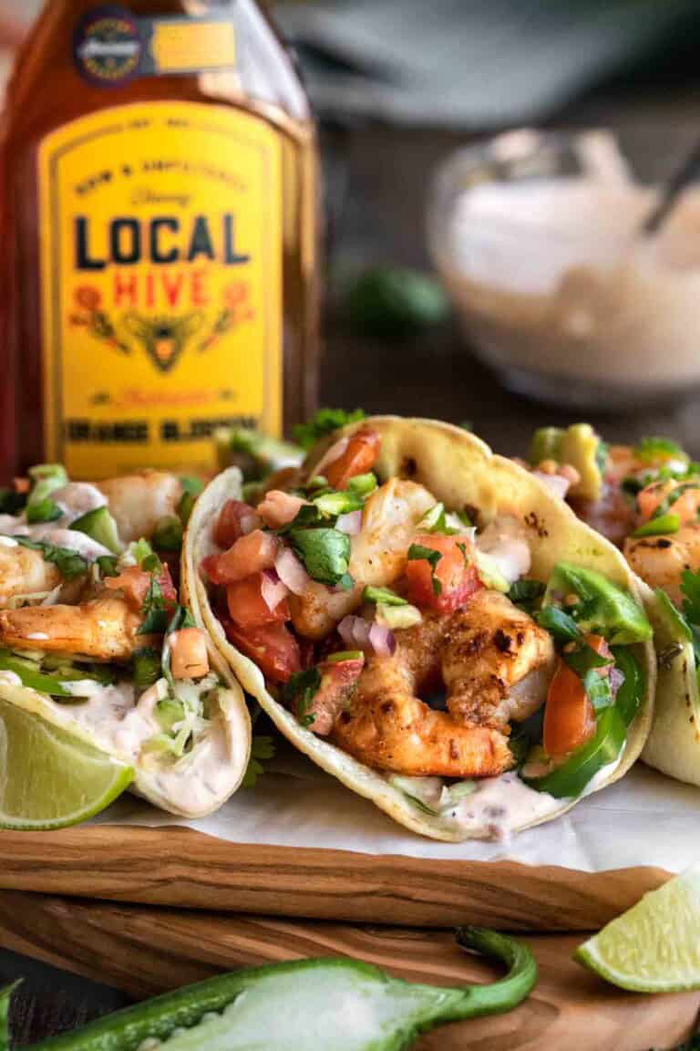 Tacos de Camaron (Shrimp Tacos) - In Krista's Kitchen