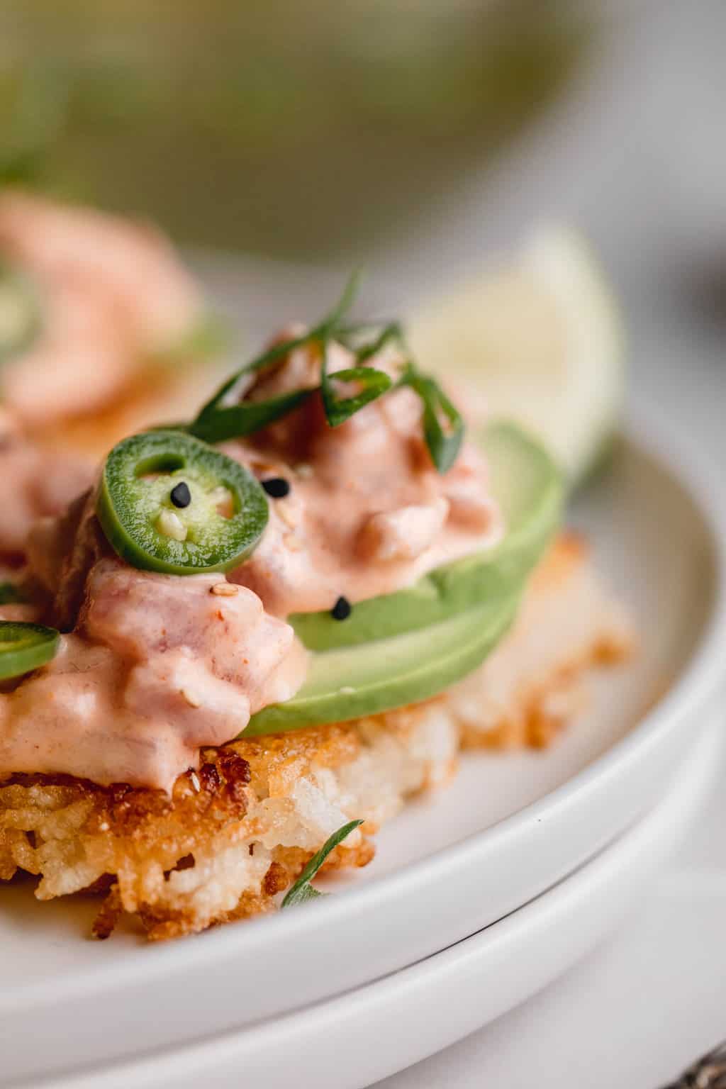 Spicy Tuna Crispy Rice - In Krista's Kitchen
