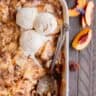 Peach Cobbler With Cake Mix Recipe - In Krista's Kitchen