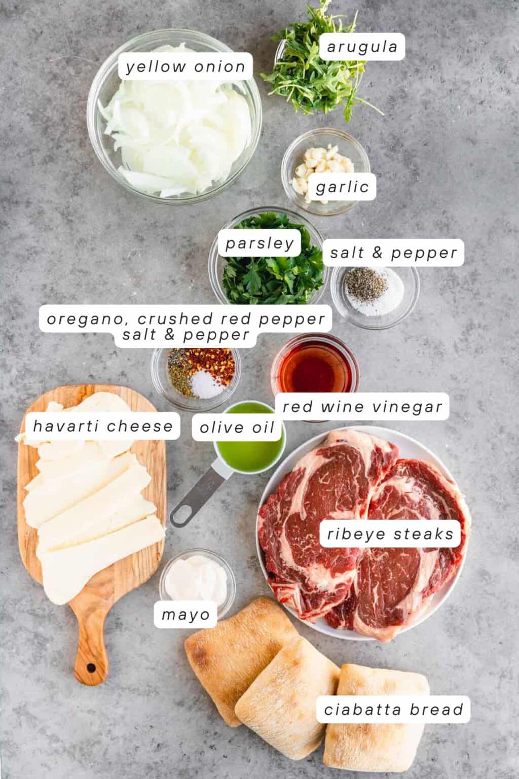 Ribeye Steak Sandwich With Chimichurri - In Krista's Kitchen
