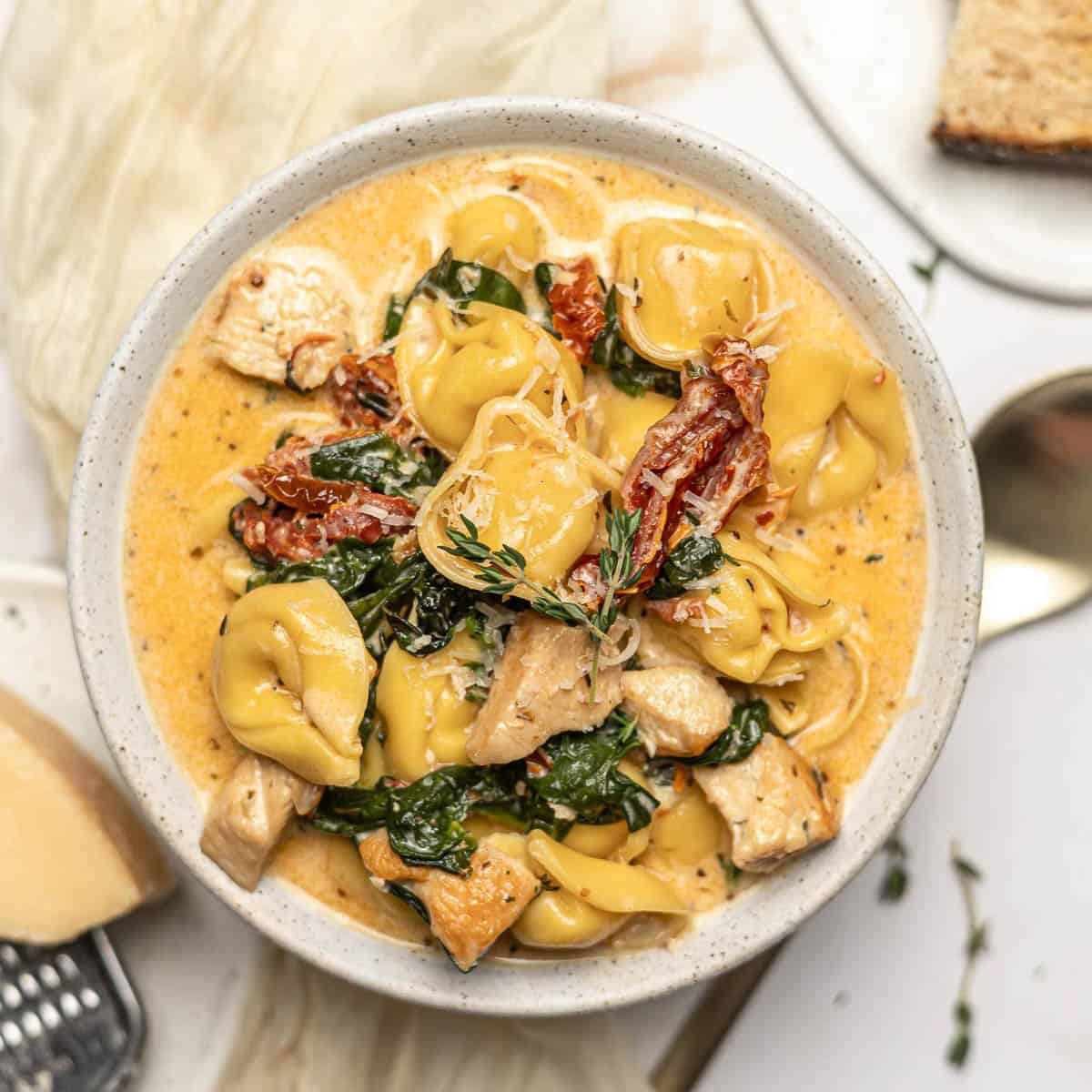 One Pan Marry Me Chicken Tortellini - In Krista's Kitchen