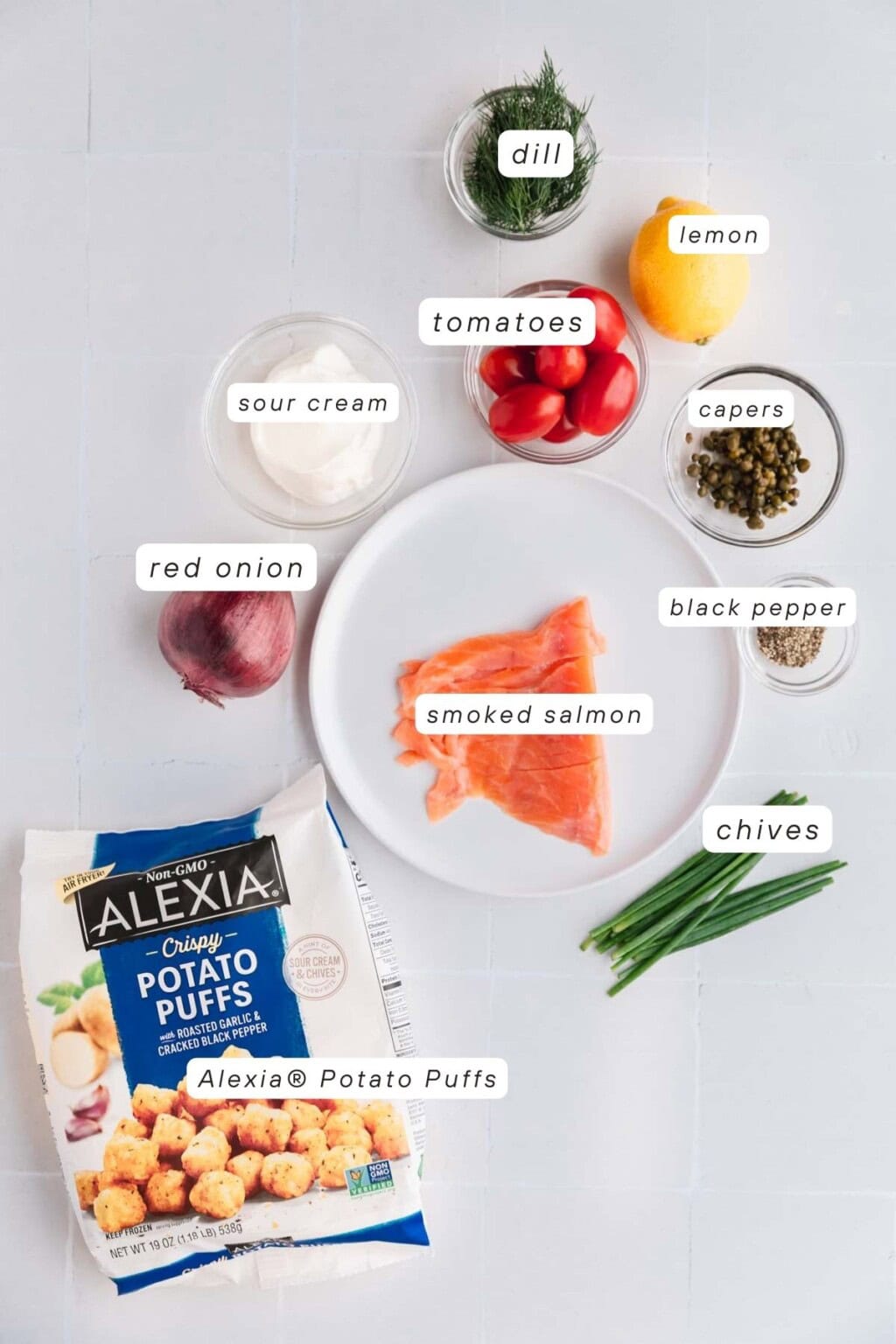 Alexia® Potato Pancakes with Smoked Salmon - In Krista's Kitchen