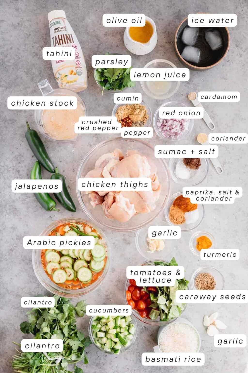 Chicken Shawarma Bowl - In Krista's Kitchen